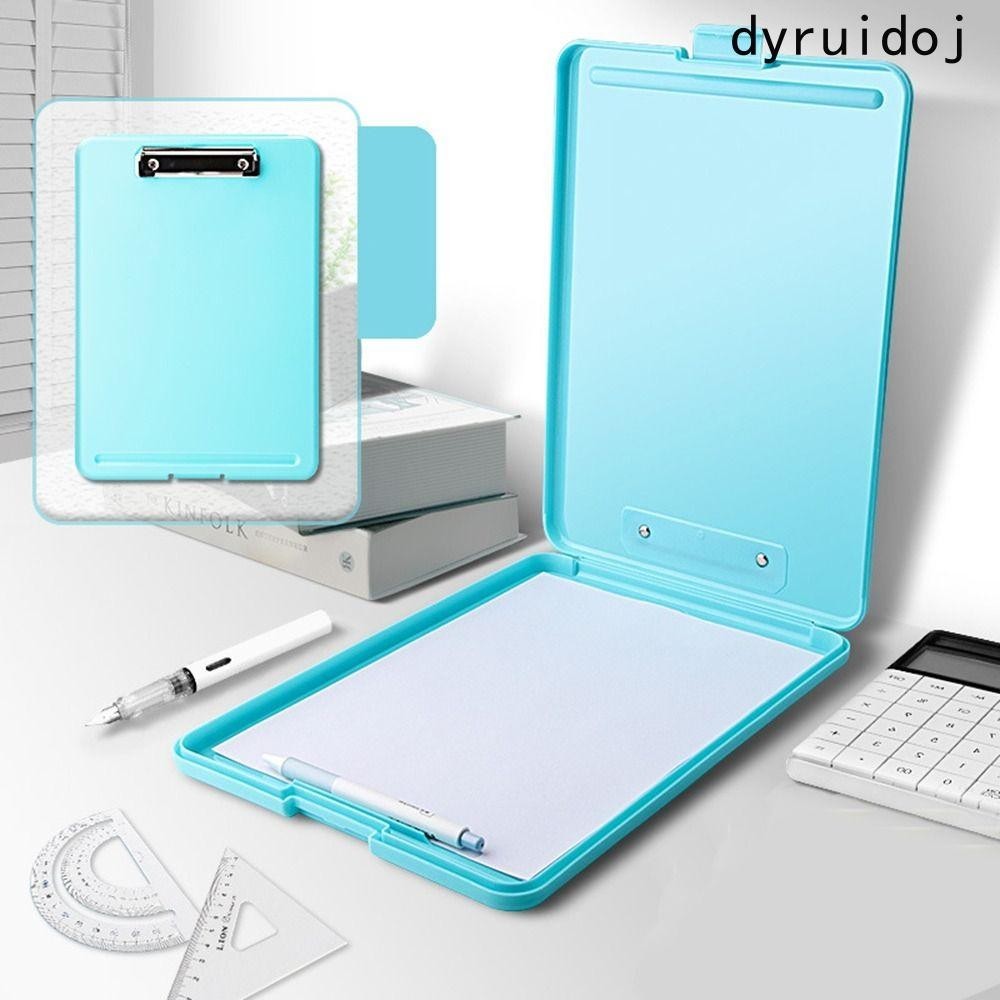 DYRUIDOJ A4 File Clipboard Box Case, Large Capacity File Storage ...