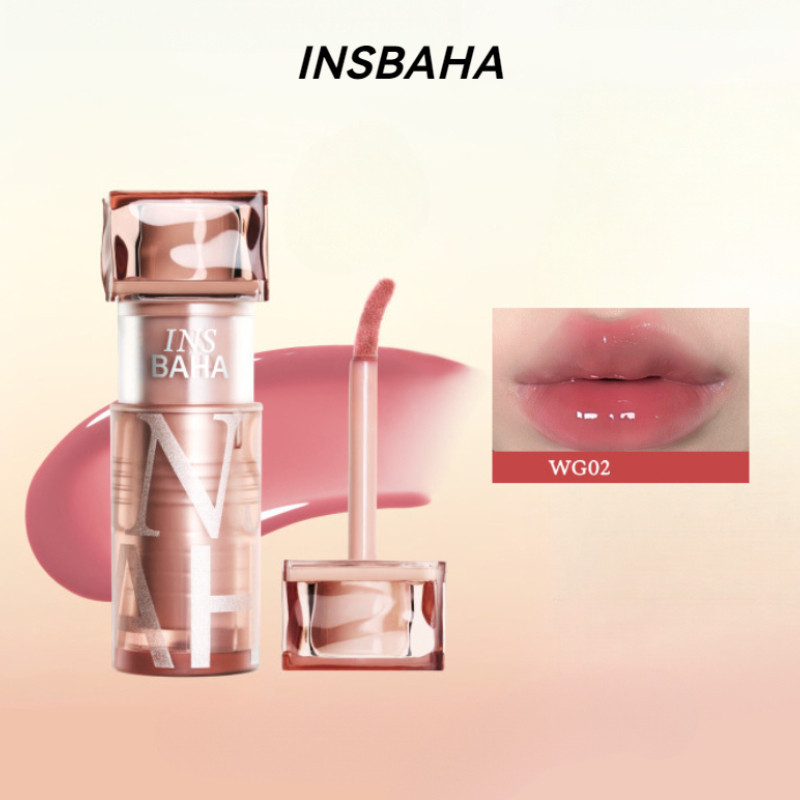 INSBAHA Lip Gloss 原色波塔唇蜜唇部精华滋润 Wave Lip Gloss Lip Essence Lip Gloss ...