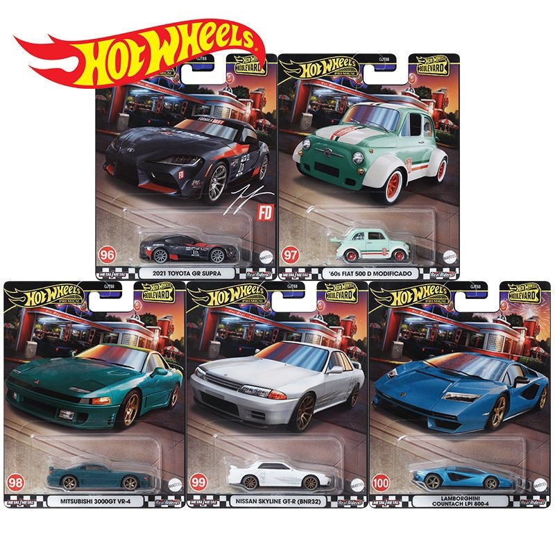 Hot Wheel Alcoa Car Park Avenue 20 Nissan Skyline Fiat 500 Lamborghini ...