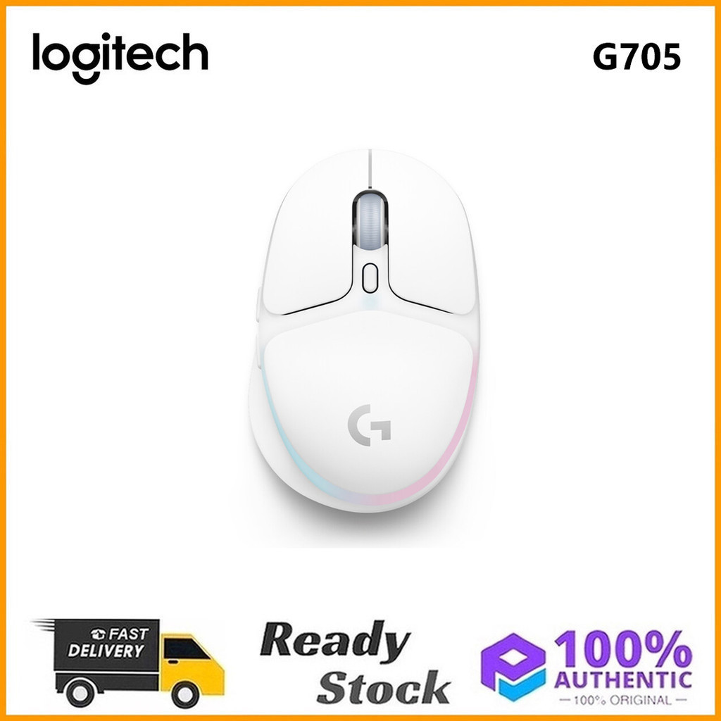 Original Logitech G705 Aurora Wireless Gaming Mouse, Customisable ...