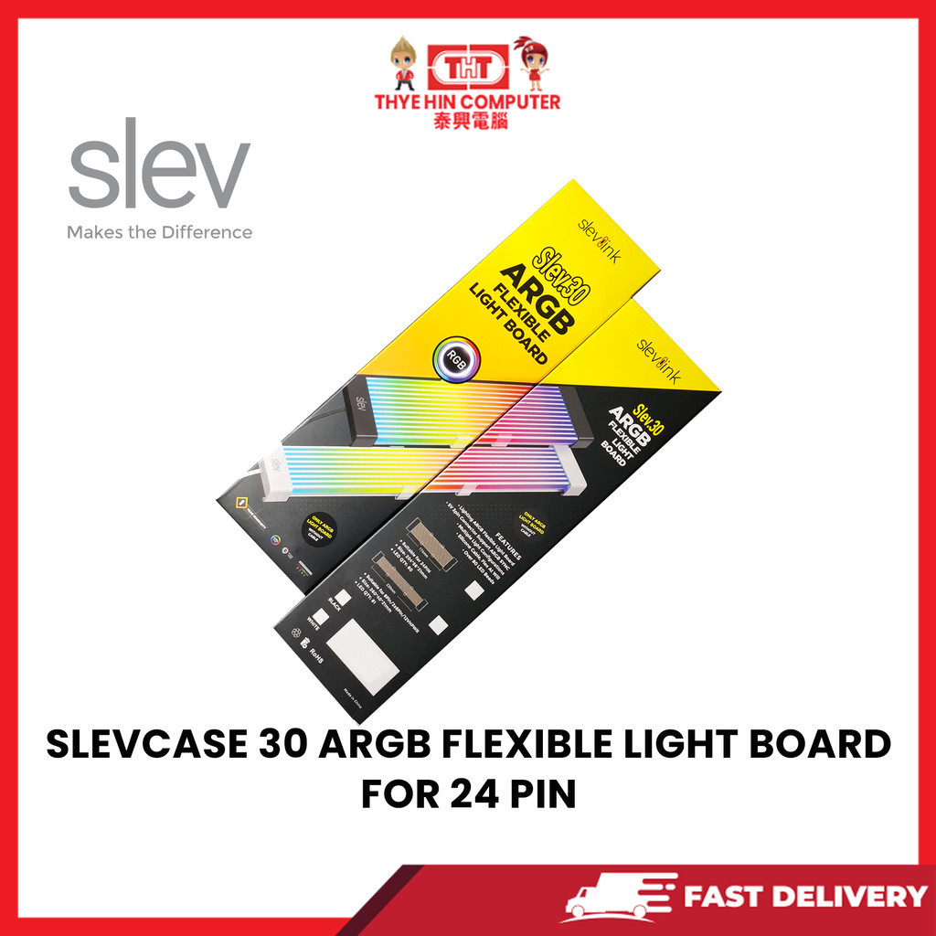 SLEVCASE 30 ARGB FLEXIBLE LIGHT BOARD FOR 24 PIN | Shopee Malaysia