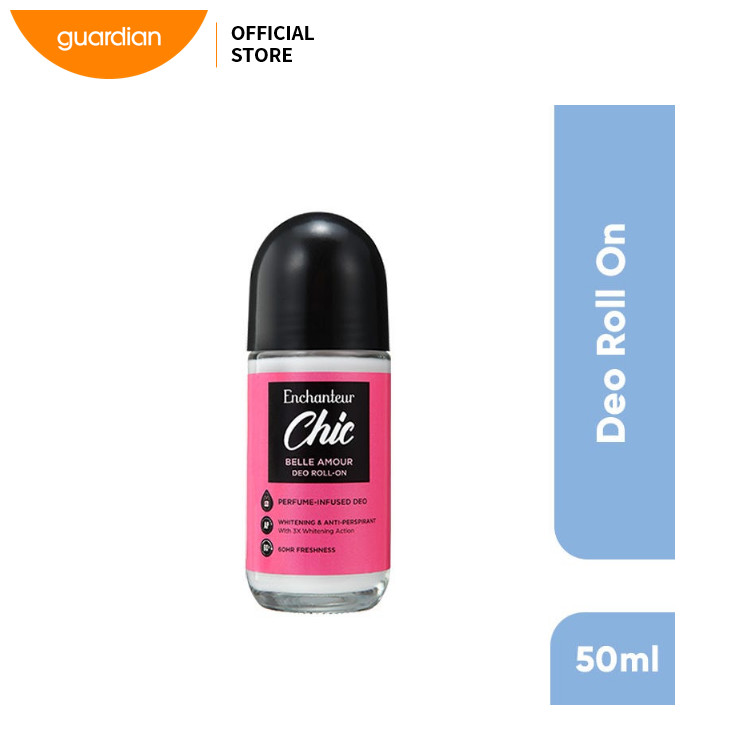 ENCHANTEUR Chic Perfumed Deo Roll-on Belle Amour 50ml | Shopee Malaysia