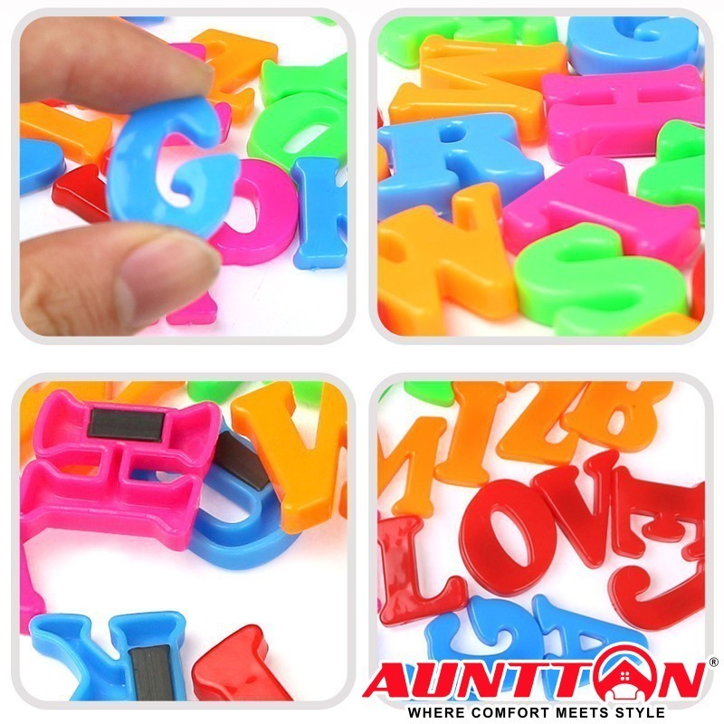 Creative Magnetic Fridge Alphabet & Digital Magnets Funny Educational ...