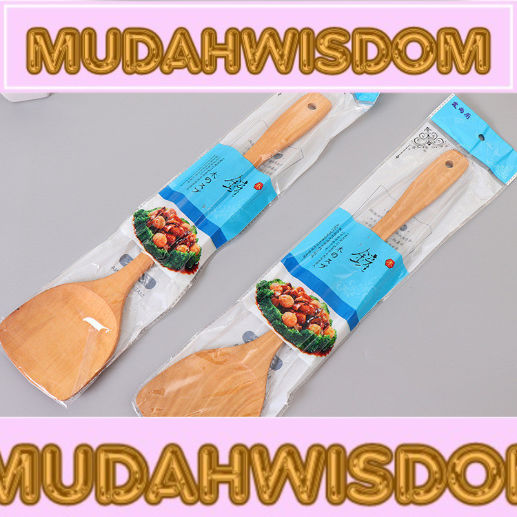 Extended wooden shovel non-stick spatula wooden shovel cooking long ...