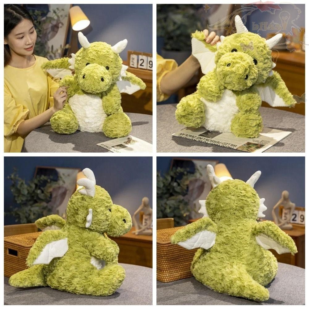 BLISS Flying Dragon Plush Toy, Flying Dragon Plushies Cartoon Sitting ...