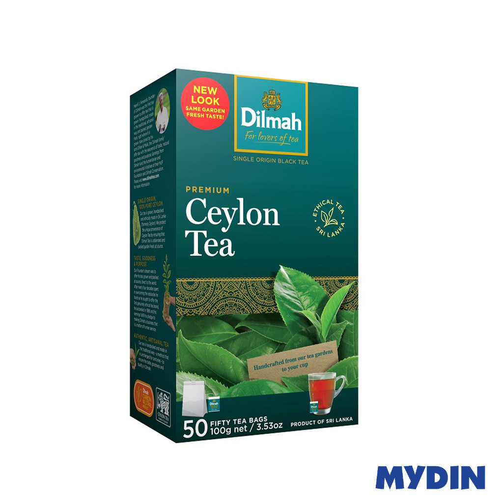Dilmah Premium Quality Single Origin Tea (50's x 2g) | Shopee Malaysia