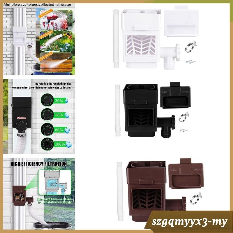 [ Rain Water Collection System Rainwater Collector for Downspouts ...