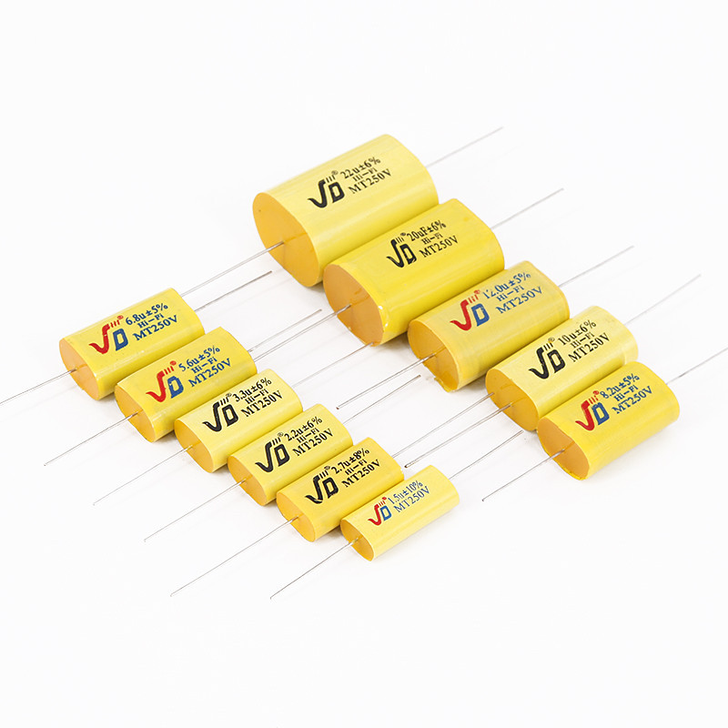 SZYJ Frequency divider non-polar capacitor polypreene capacitor Axial ...