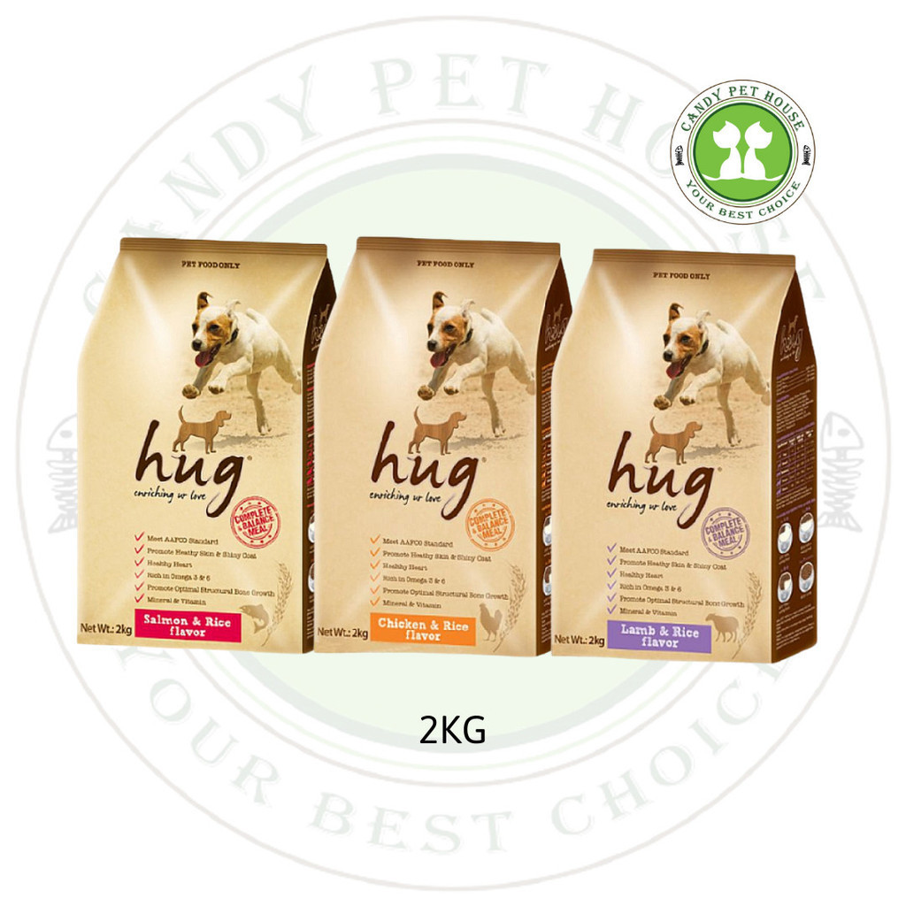 Hug Premium Dry Dog Food - Chicken & Rice / Lamb & Rice / Salmon & Rice ...