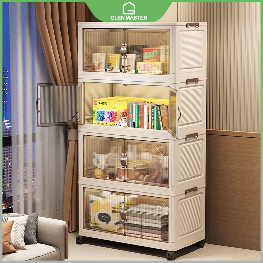 L37/48CM (1-6Layers) Drawer Storage Cabinet Plastic Storage Cabinet ...