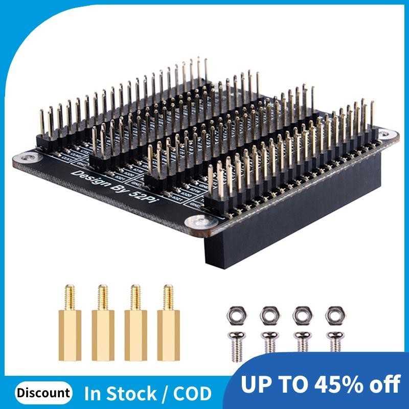 GPIO Expansion Board Replace for Raspberry Pi 40Pin Quad IO Multiplexer ...