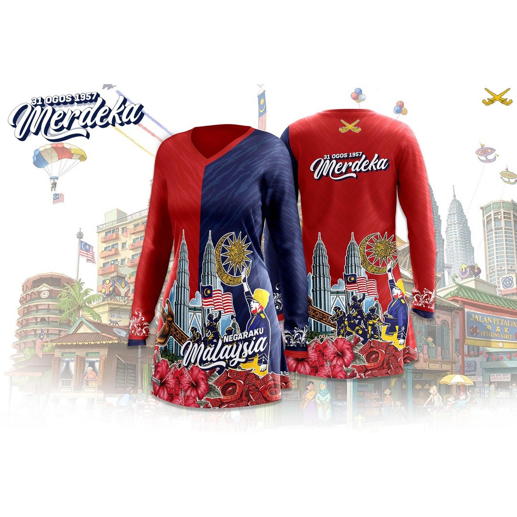 New Jersey Malaysia 1957 Merdeka MERDEKA TSHIRT TO CELEBRATE THE 67TH ...