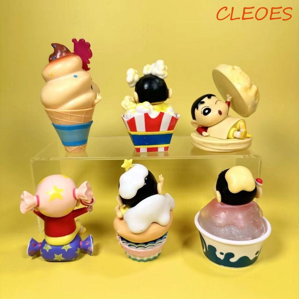 CLEOES Crayon Shin-chan Ornament, Cute Mini Crayon Shin-chan Model ...