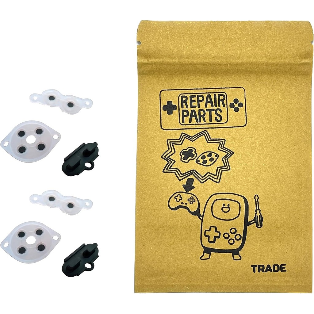 Nintendo NES Controller Internal Rubber Pads, Set of 6 (for 2 sets ...
