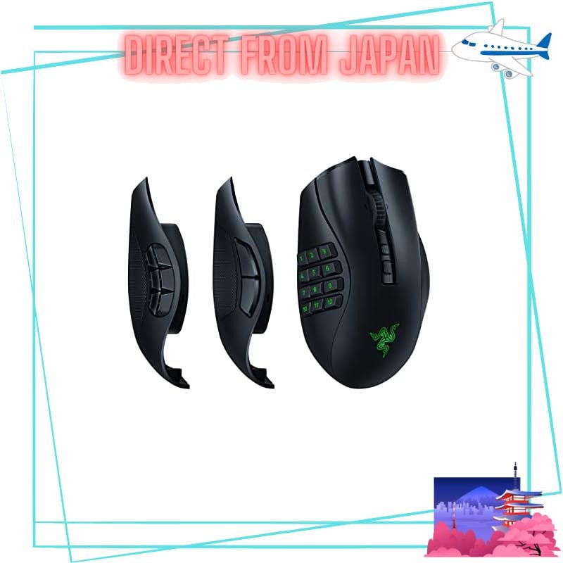 Razer Naga V2 Pro Gaming Mouse Wireless 19+1 Button Side Button ...