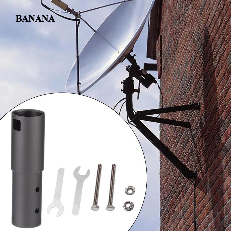 [ Antenna Pipe Mount Adapter Sturdy Antenna Pole Mount for V2 Satellite ...