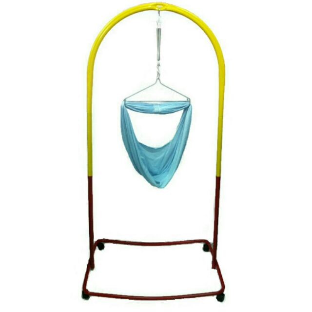 KT WARE 3V Baby spring cot stand / Buaian baby stand with wheel baby ...