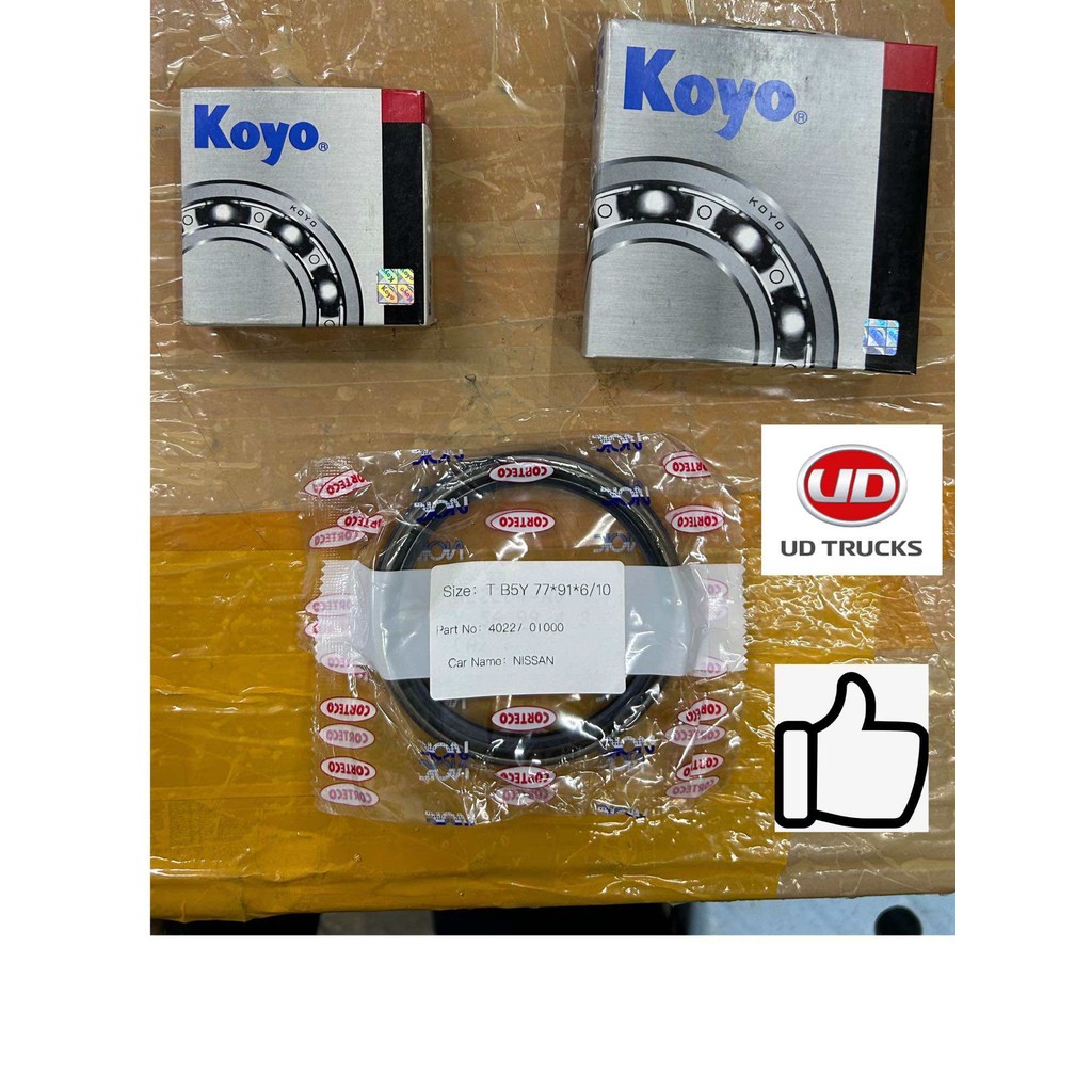 Nissan UD Truck Yu41,Yu41 T5 NU41 Front Wheel Hub Bearing Kit Set With ...