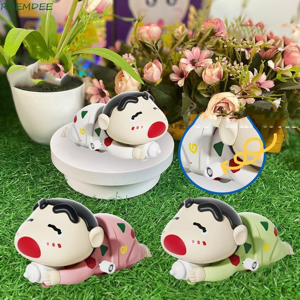 ROEMDEE Shin-Chan Clockwork Model, Interactive Cartoon Crayon Shin-Chan ...