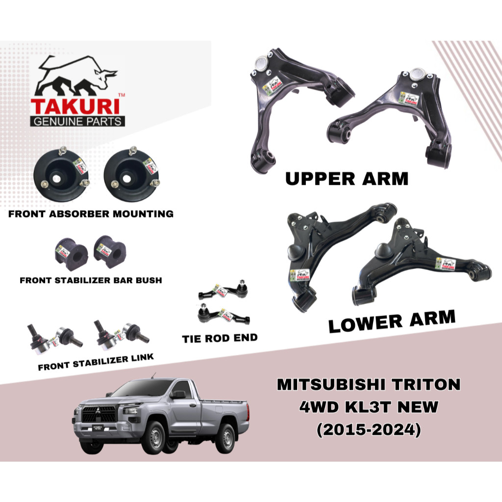 TAKURI MITSUBISHI TRITON 4WD KL3T NEW (2015-2024) FRONT LOWER ARM ...