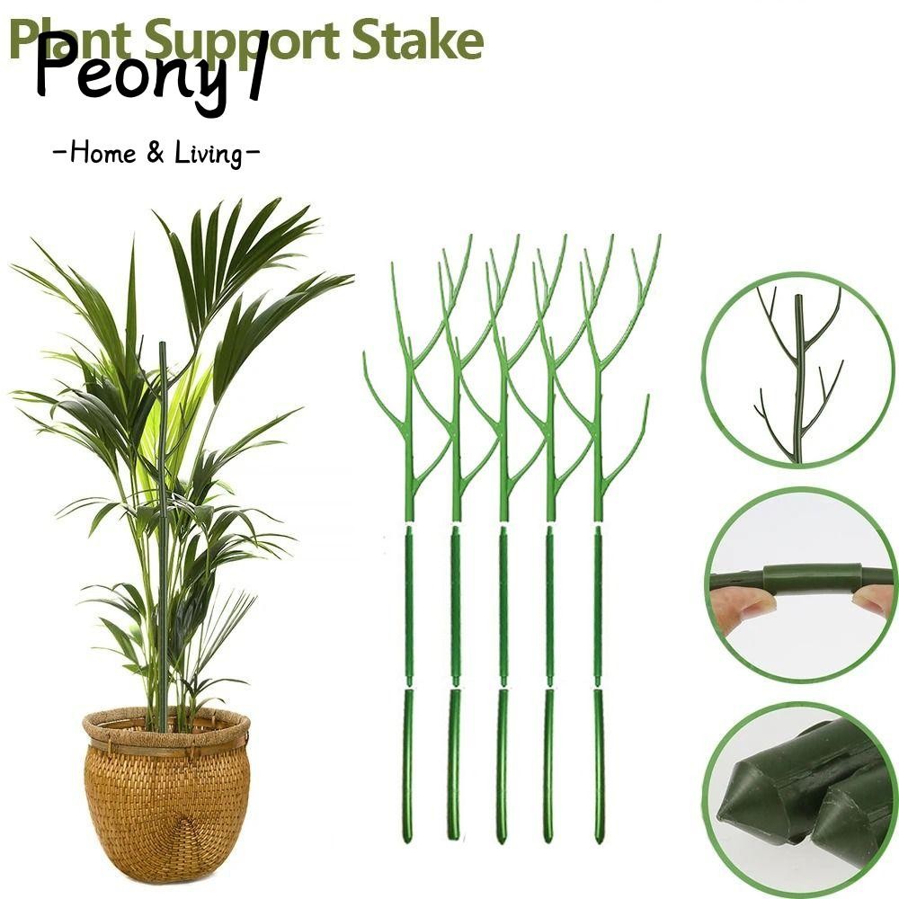 PEONY1 Plant Support Stakes, Reusable Potted Plants Plant Stakes Vine ...