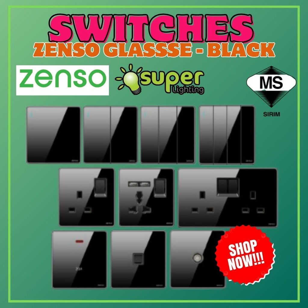 [READY STOCK] HOT ITEM! ZENSO GLASSE BLACK SERIES SIRIM APPROVED ...