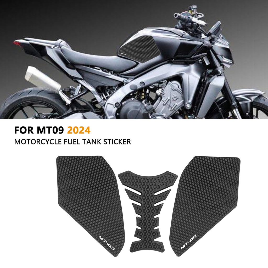 For mt 09 MT09 MT-09 2024 Tank Pad Protector Sticker Decal Gas Knee ...