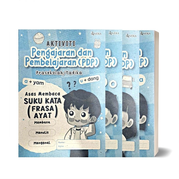 BUKU PRA/TADIKA/TABIKA: Aneka Siri Cepat Pandai Suku Kata Buku Panduan ...