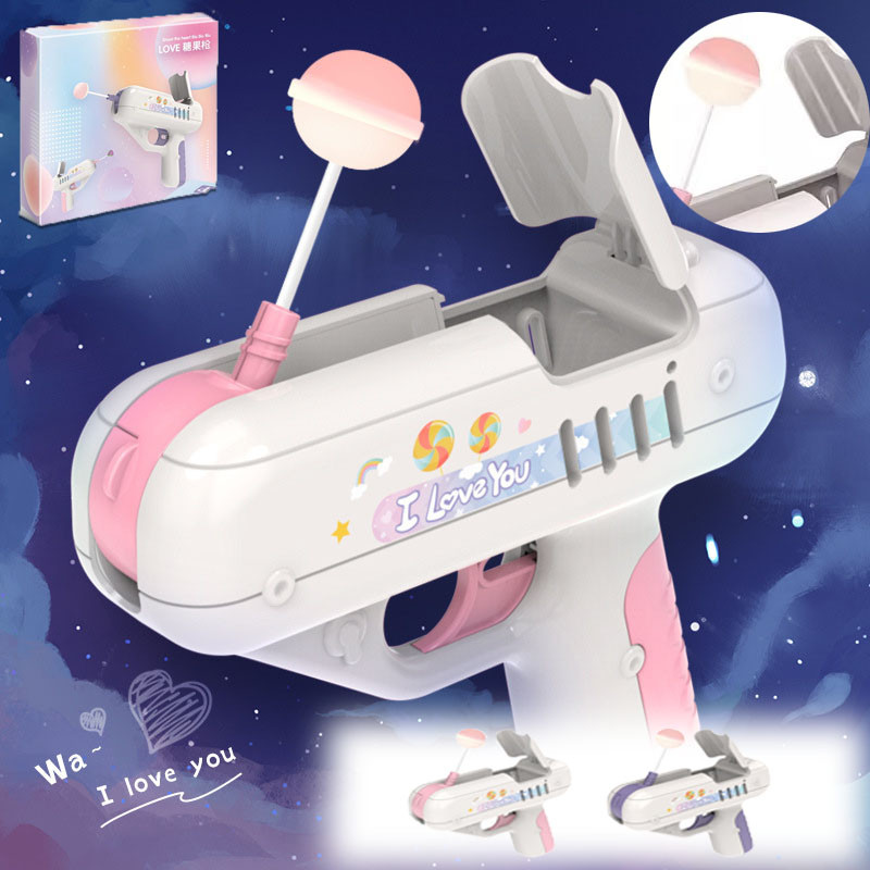 COD Candy Gun Lollipop Pop Storage Kids Sweet Toys Out Hidden Surprise ...