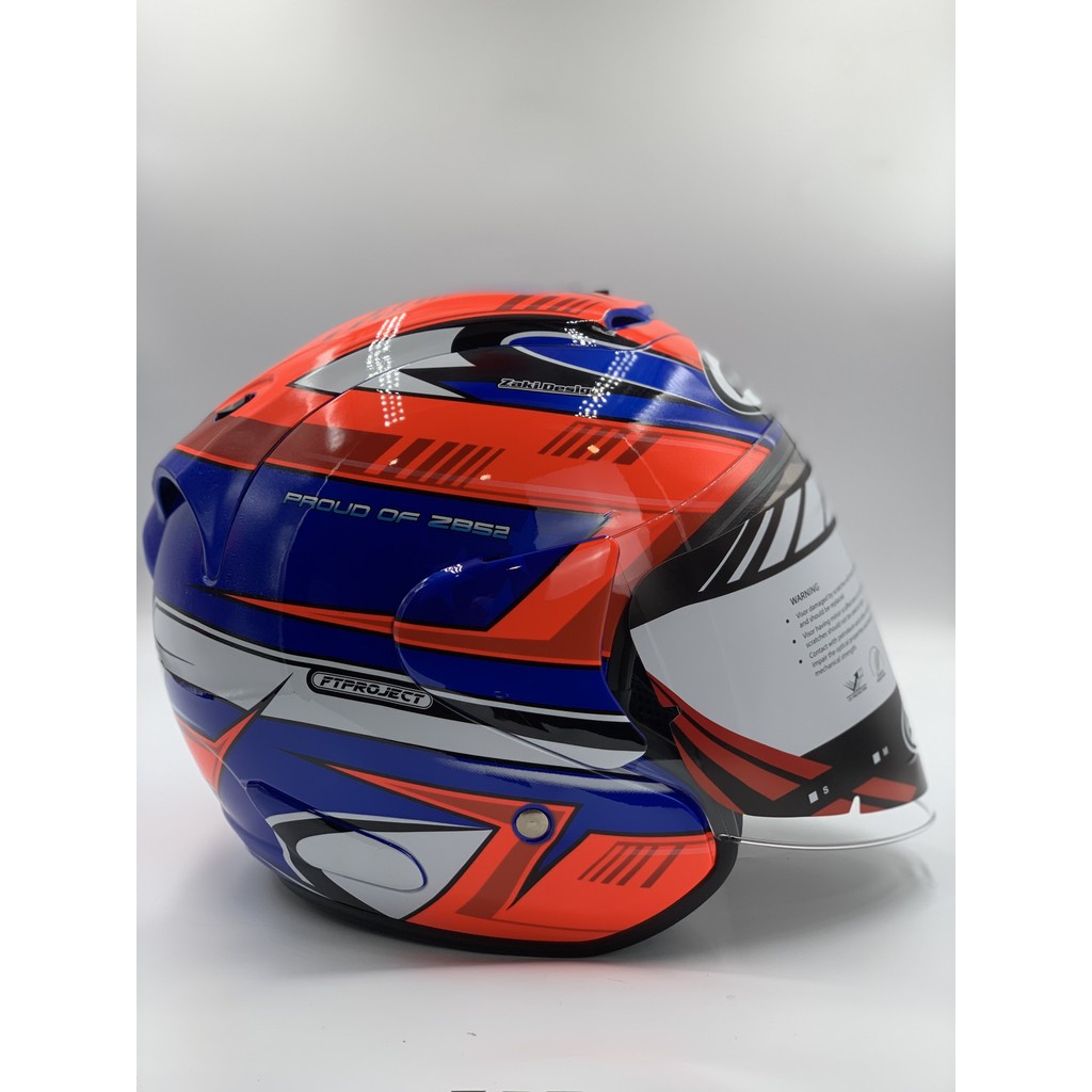 ARC Ritz Zamri Baba Tribute Edition Open Face Helmet | Shopee Malaysia