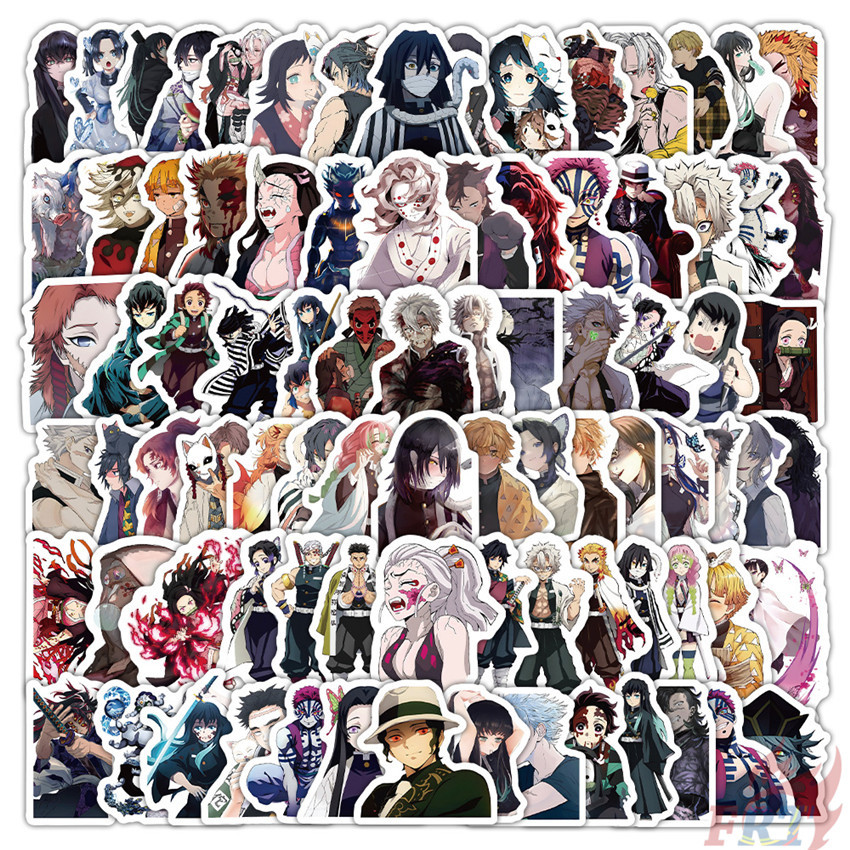 100Pcs/Set Demon Slayer: Kimetsu No Yaiba - To the Hashira Training ...
