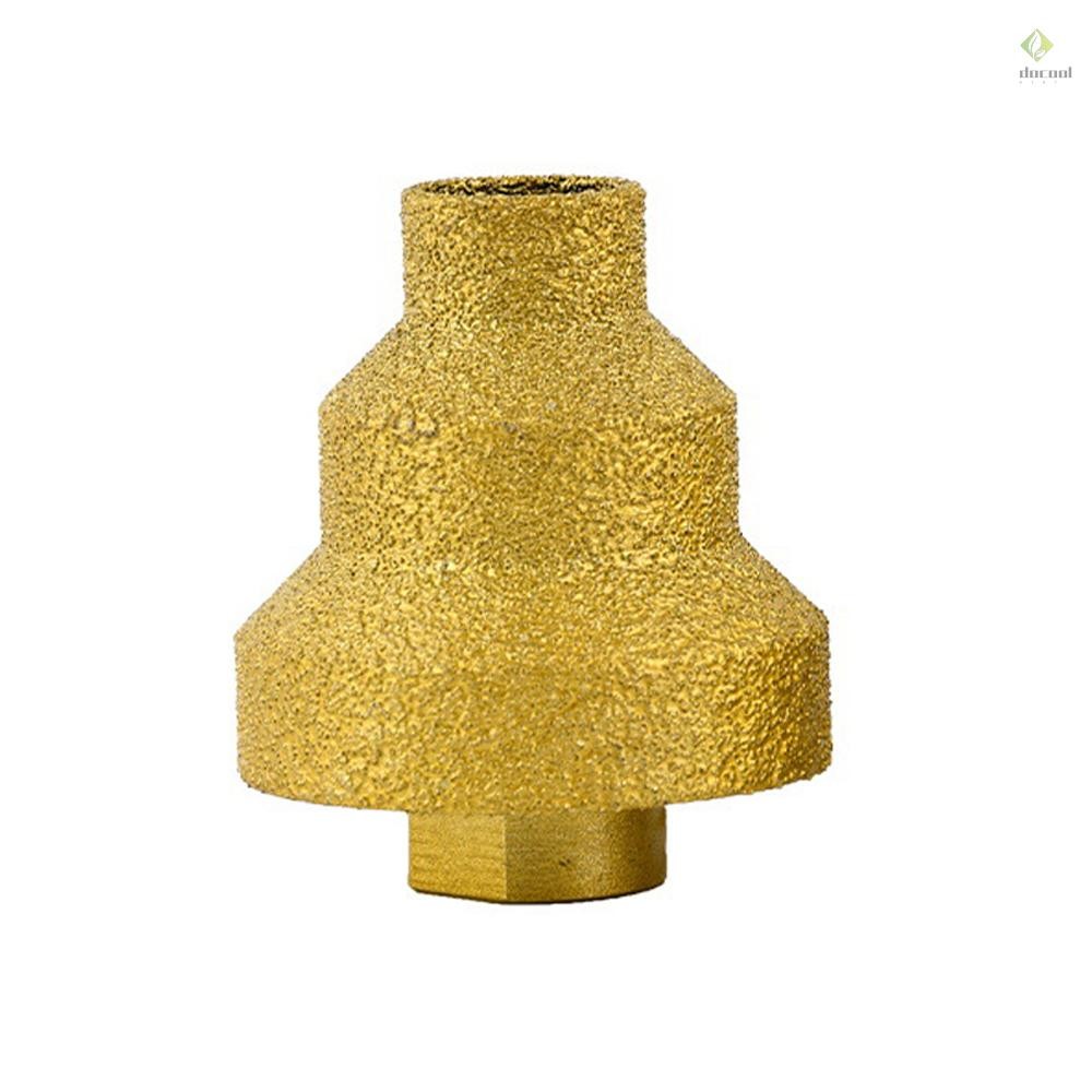 Diamond Brazed Multi-layer Tapered Reamer Wet and Dry Operation Tile ...