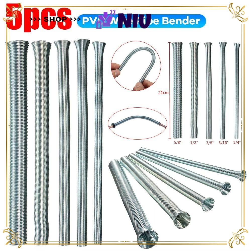 NIU 5Pcs/Set Spring Pipe Benders, Air Condition For Copper Aluminium ...