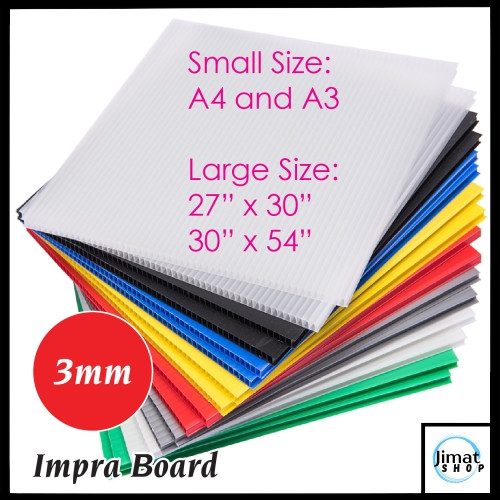 PP Impra Board | A4 A3 | PP Corrugated Board | PP Hollow Board ...