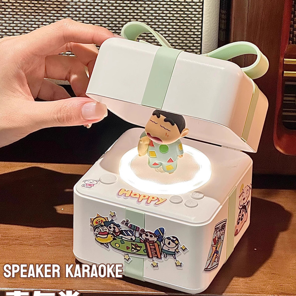 Crayon Xiaoxin Jukebox Bluetooth Stereo Small Cute Speaker Birthday ...