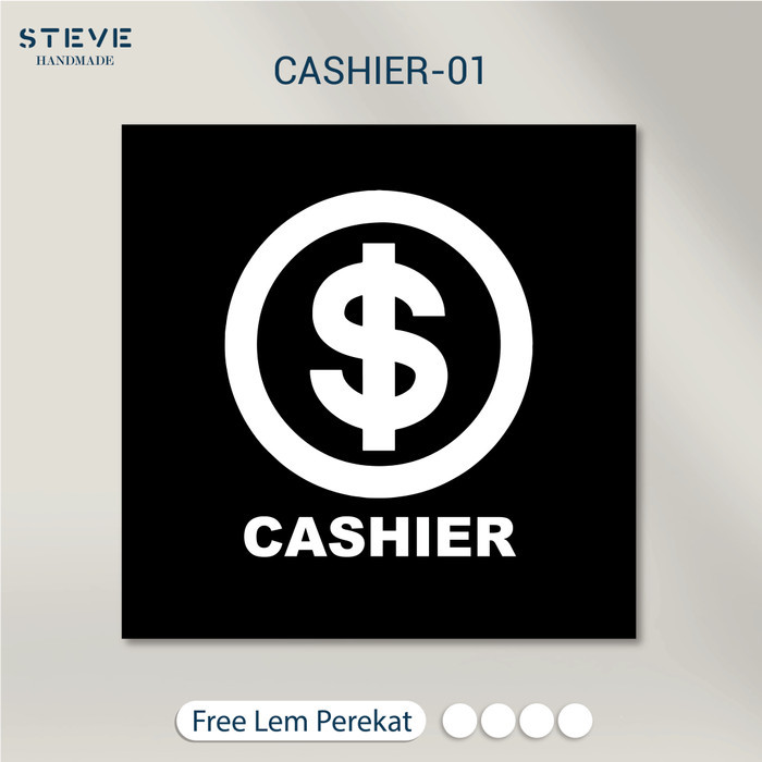 Sign Board Cashier | Cashier Sign Board Acrylic Label Sign Board ...