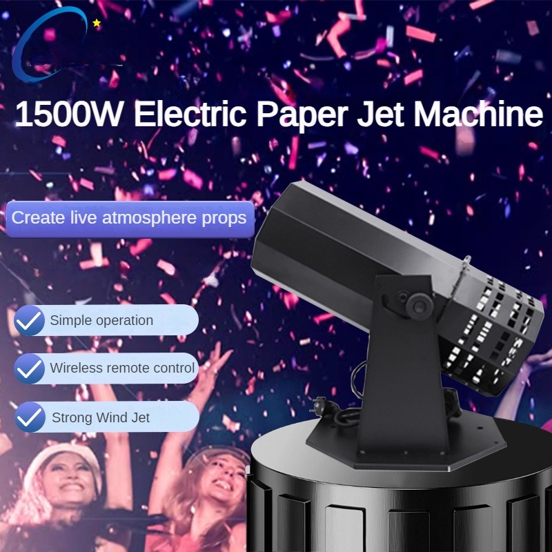 1500W Electric Paper Jet Machine Large Color Paper Machine Stage ...