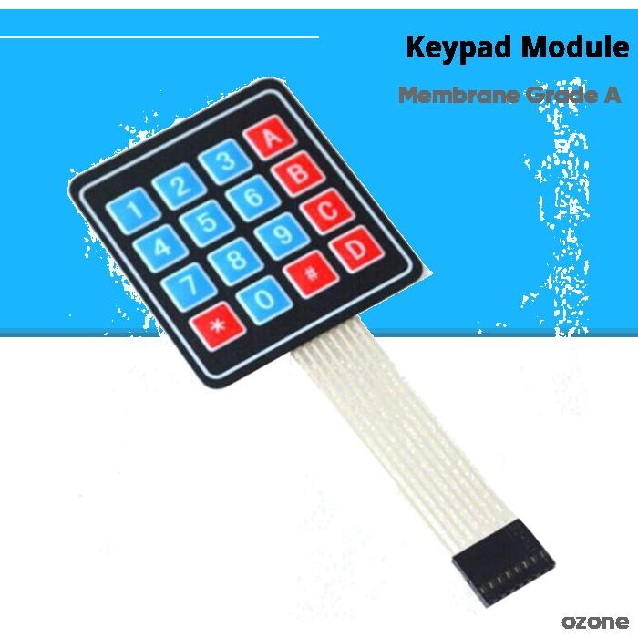 4X4 Matrix Membrane Keypad for Robotic Arduino Rasberry | Shopee Malaysia