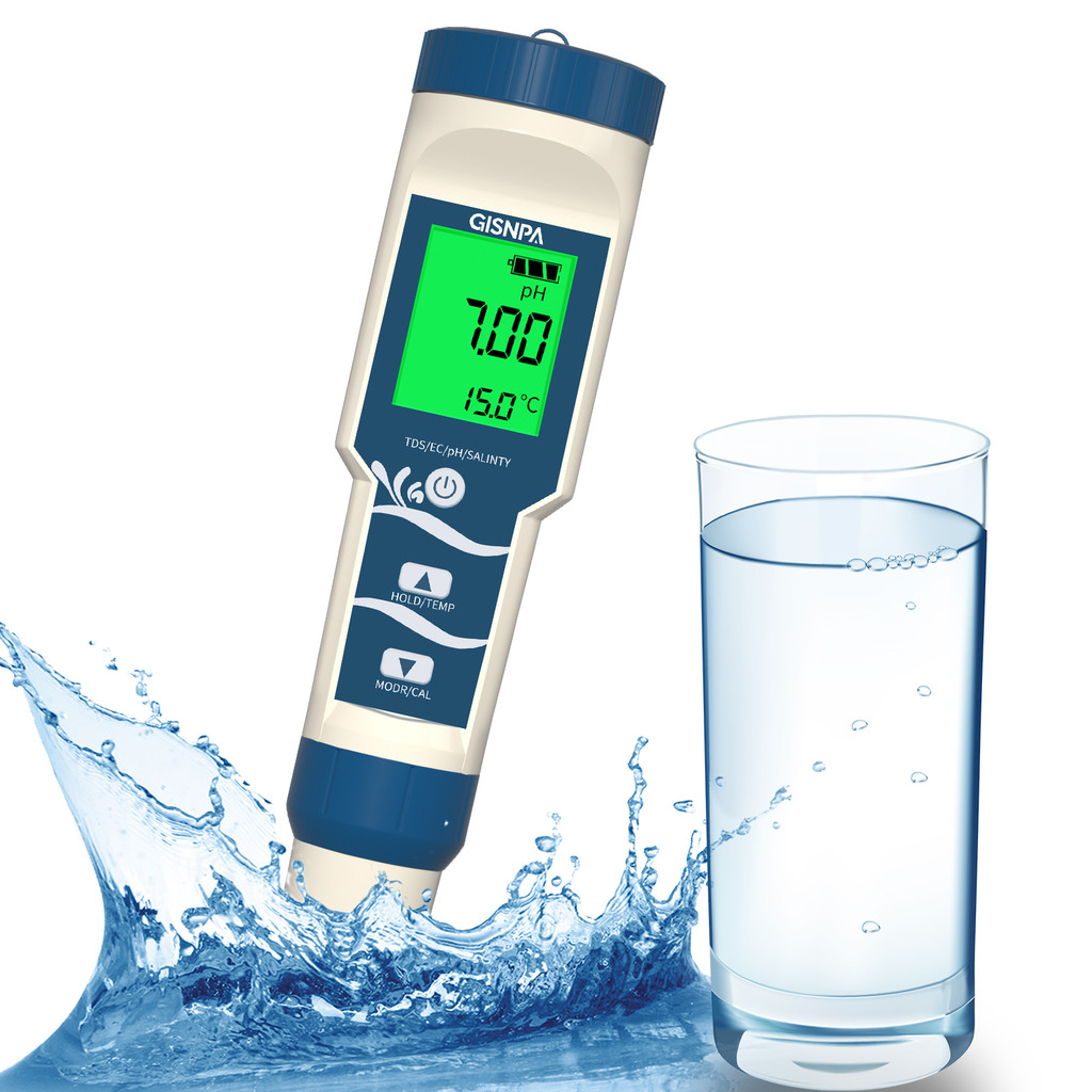 YAGO 4 In 1 Ph Meter Orp Tester Hydrogen Meter Tester H2 Water Quality ...