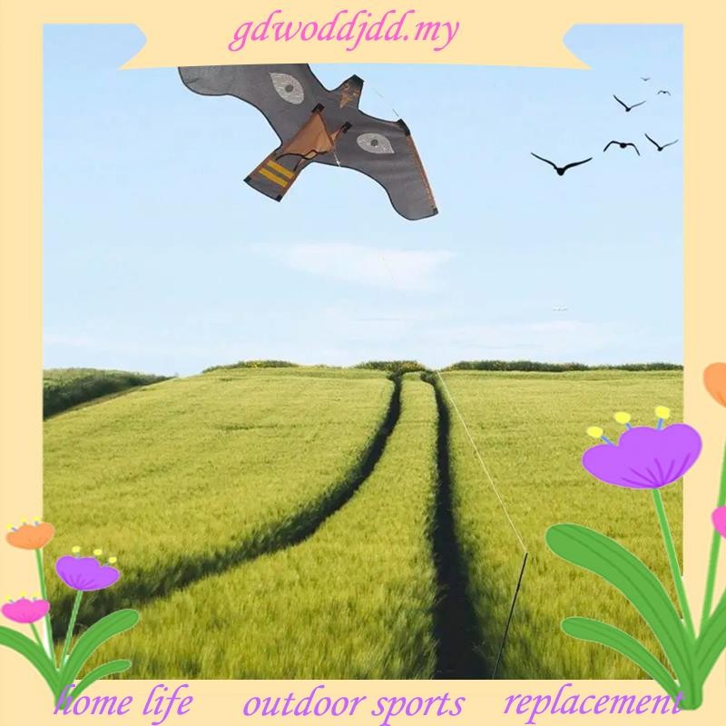 XU-Emulation Flying Hawk Kite Bird Scarer Drive Bird Kite Bird ...