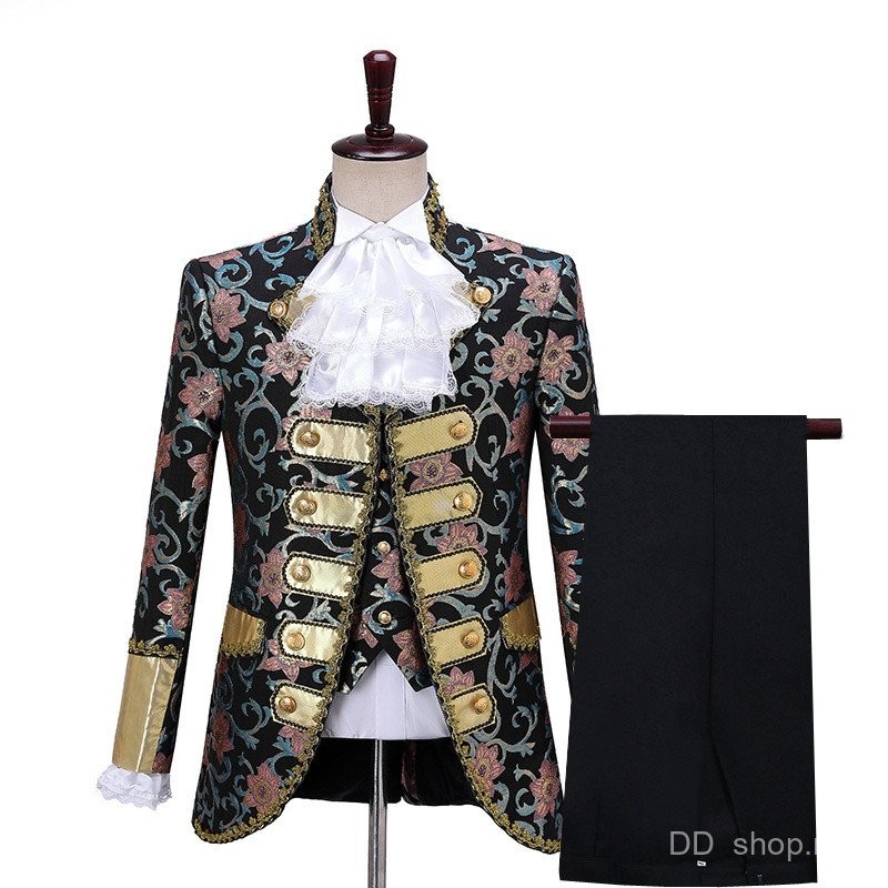 Dd shopDD shop New Men's Palace Dress Performance Costume Retro ...