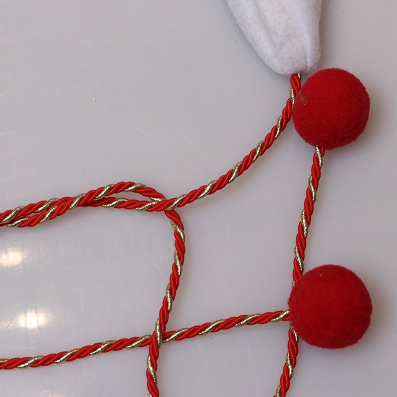 LJW-Kid Christmas Plush Hats Cartoon Snowman/Reindeer/Santa Puff Ball ...