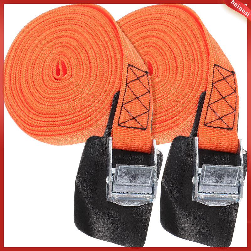 2 Rolls Straps Heavy Duty Cargo Binding Belt Zinc Alloy Press Buckle ...