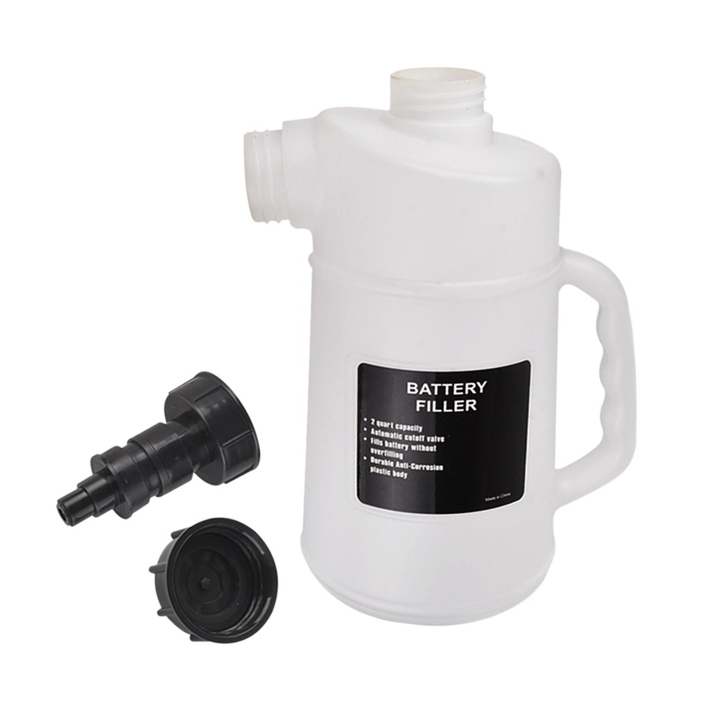 [nsyyoec] Car Battery Filler Bottle Jug Automatic Water Shutoff 2L ...