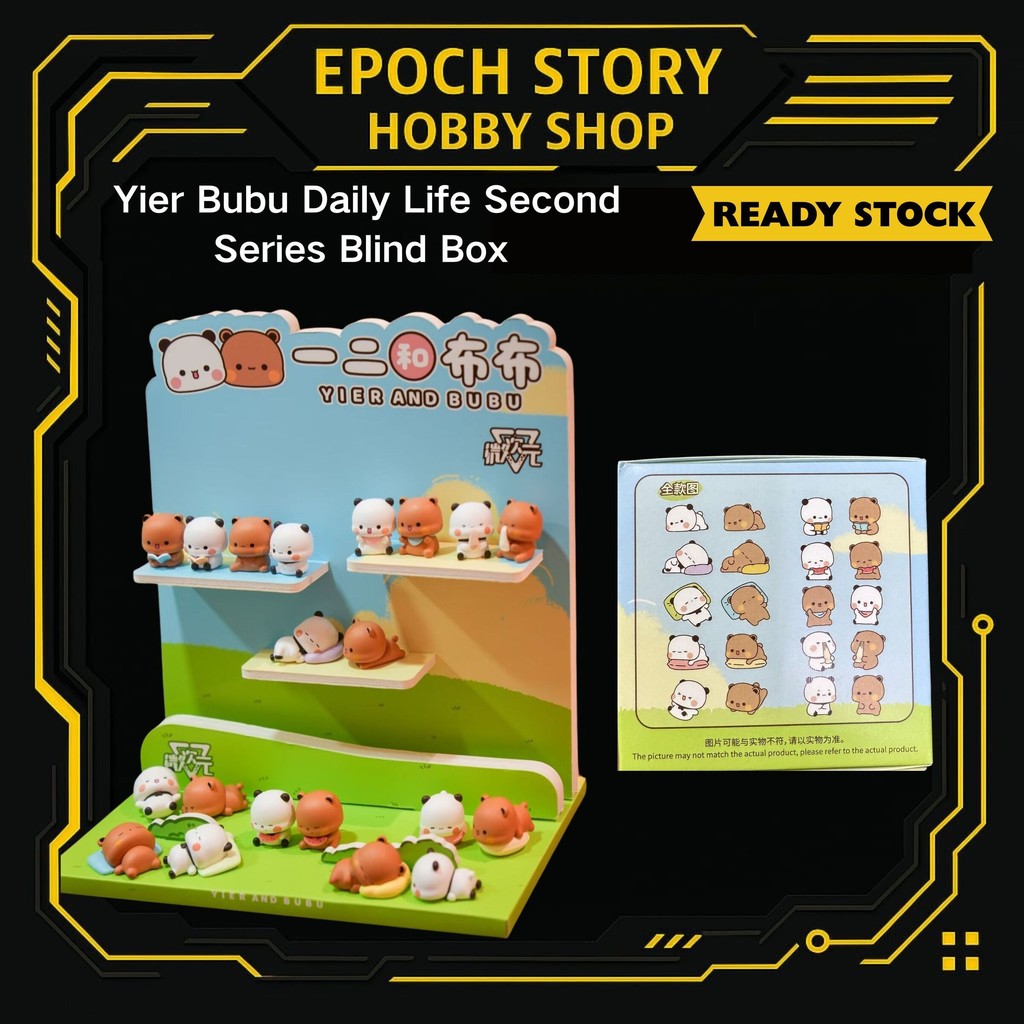 Yier Bubu Daily Life Second Series Blind Box | Shopee Malaysia