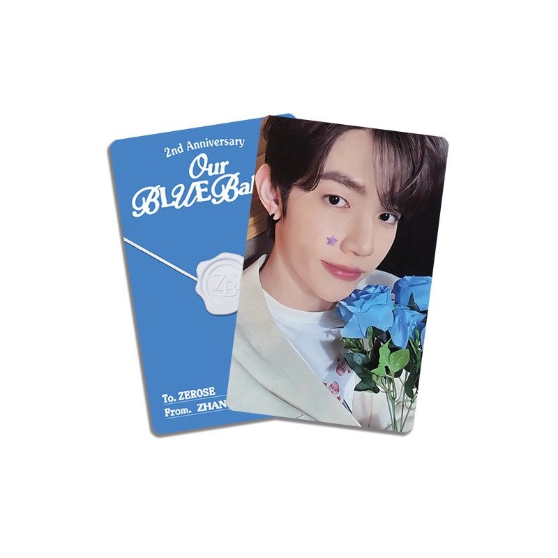 ZB1 2nd Anniversary Cake Photocard Special Gift Card Random Card ...