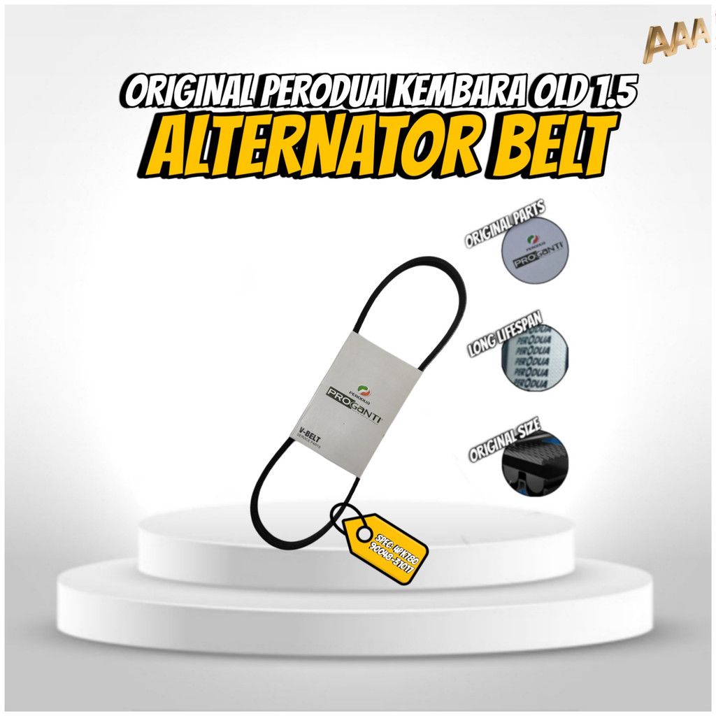 PERODUA FAN BELT / ALTERNATOR V-BELT FOR PERODUA KEMBARA OIL 1.5 ...