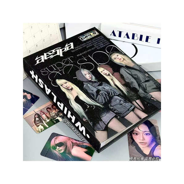 aespa aespa photocard aespa armageddon New aespa Card Book Korean Girl ...