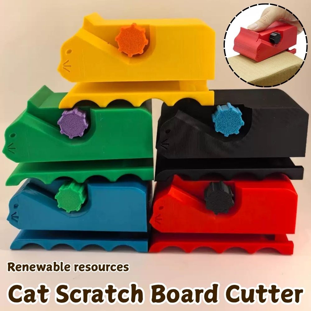 Cardboard Cutter Cat scratch board cutter cat accessories Homemade cat ...