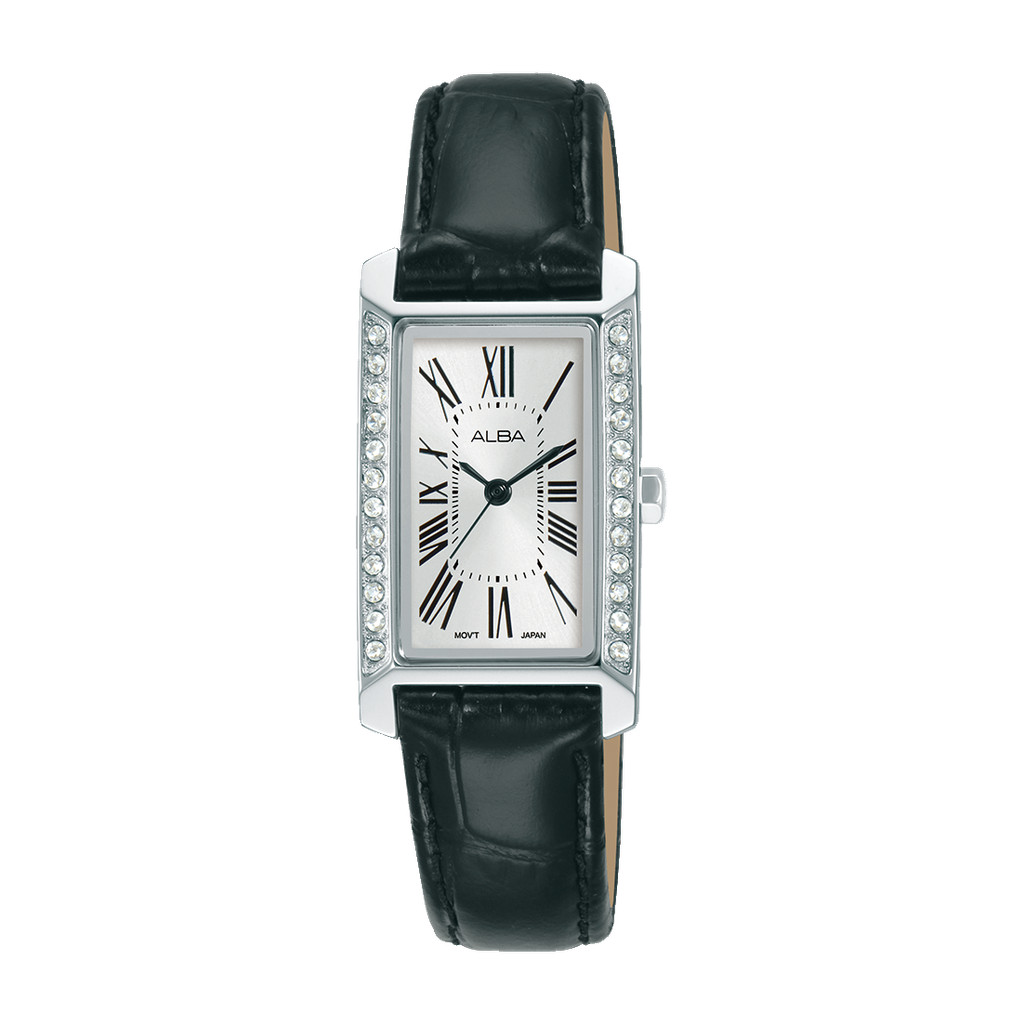 Alba Tank Fashion Crystal Bezel Rectangular Lady AK3065X1 | Shopee Malaysia
